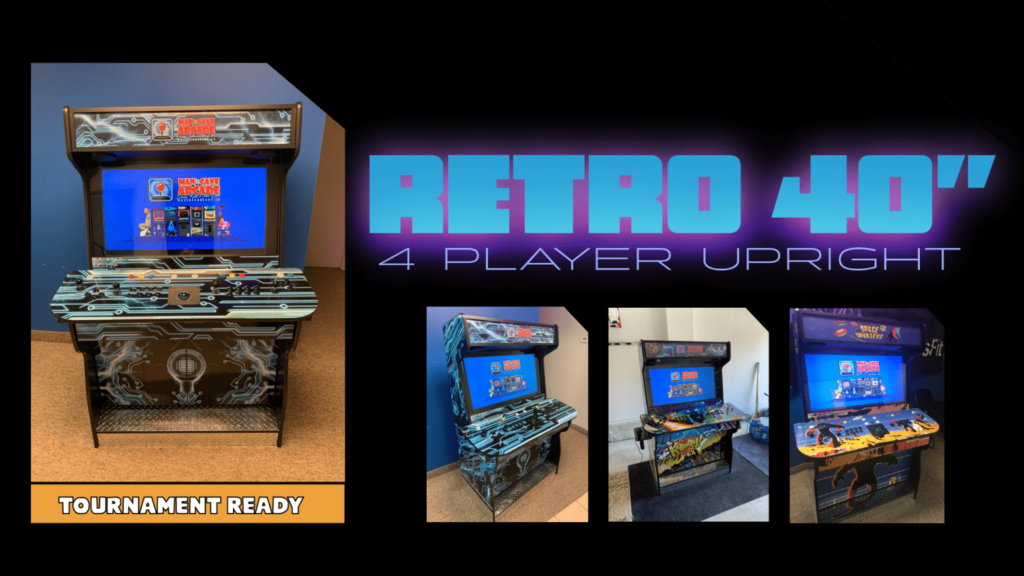 Retro Consoles - Man Cave Arcade